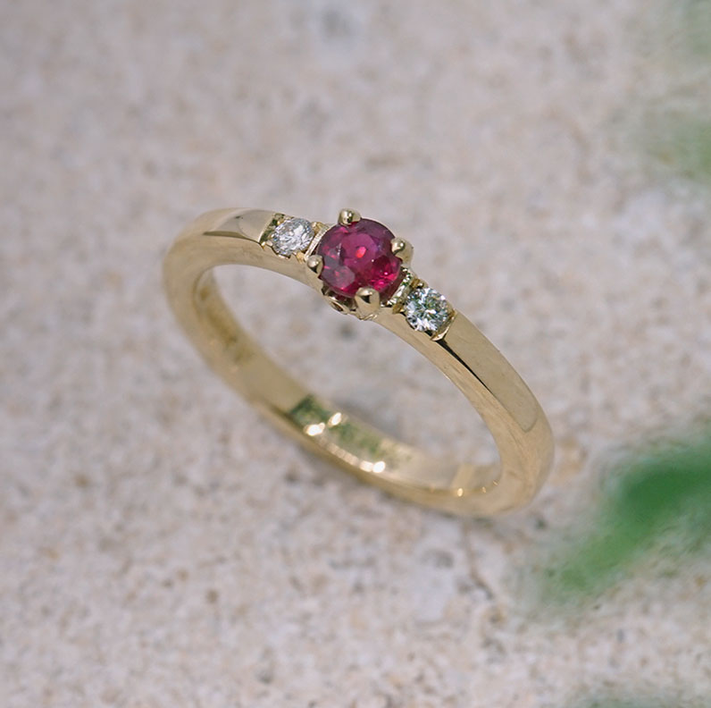 Ruby Engagement Rings | Harriet Kelsall