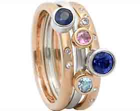Sally's Re Design Stacking Rings