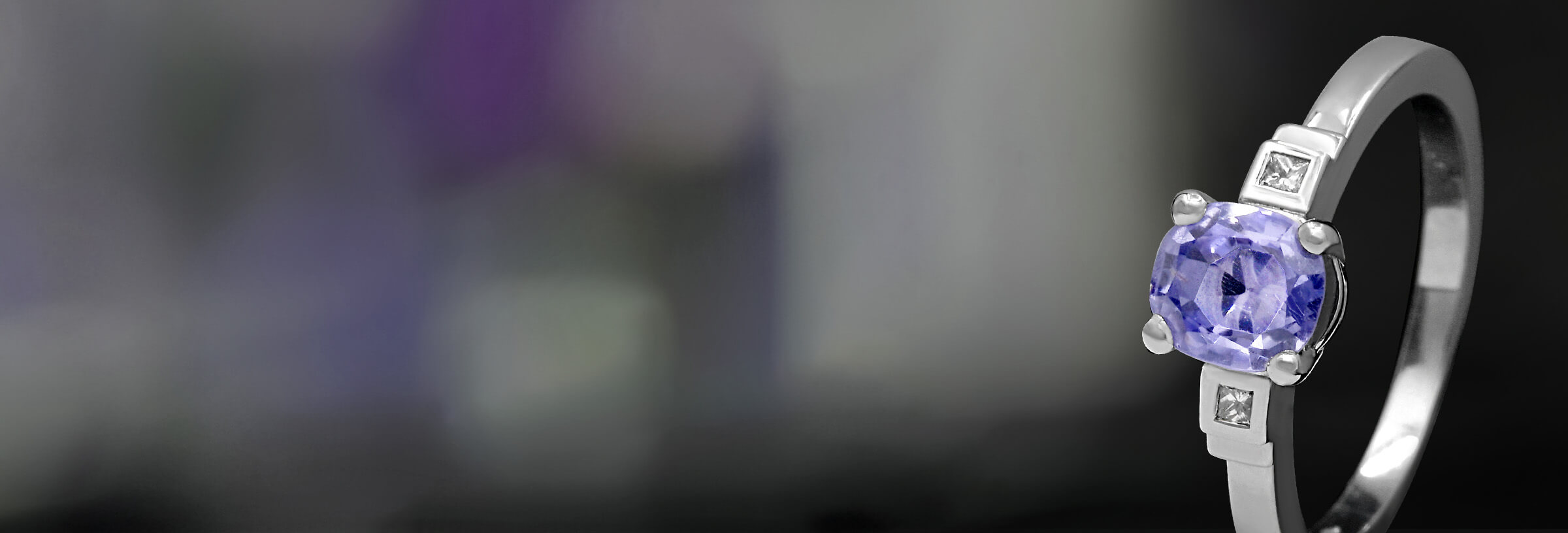 Eyecatching 1.16ct Sri Lankan Lilac Sapphire Ring