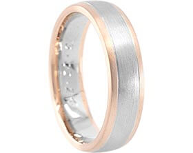 Mike's Palladium and Rose Gold Wedding Ring