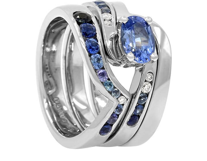 Amy's Bombe Style Eternity Ring