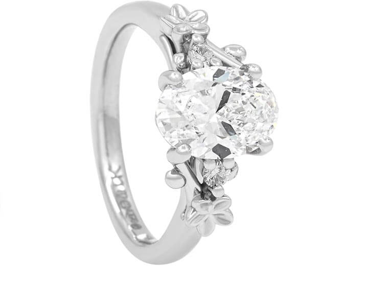 Holly's Cherry Blossom Inspired Engagement Ring