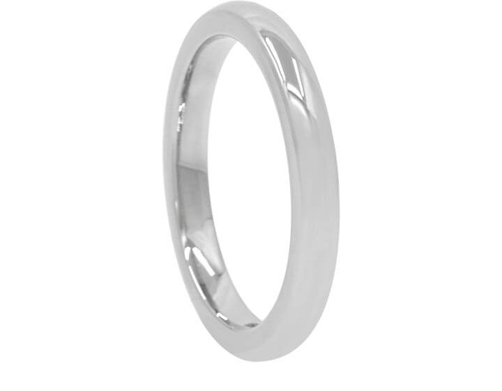 5mm Wide Facetted Wedding Ring